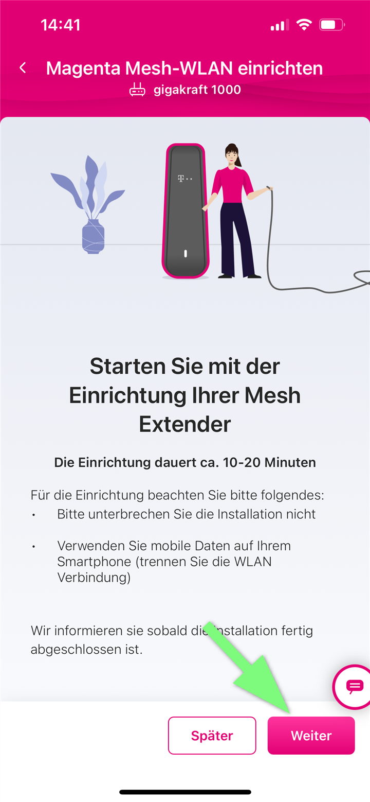 Mesh WLAN Setup | Magenta