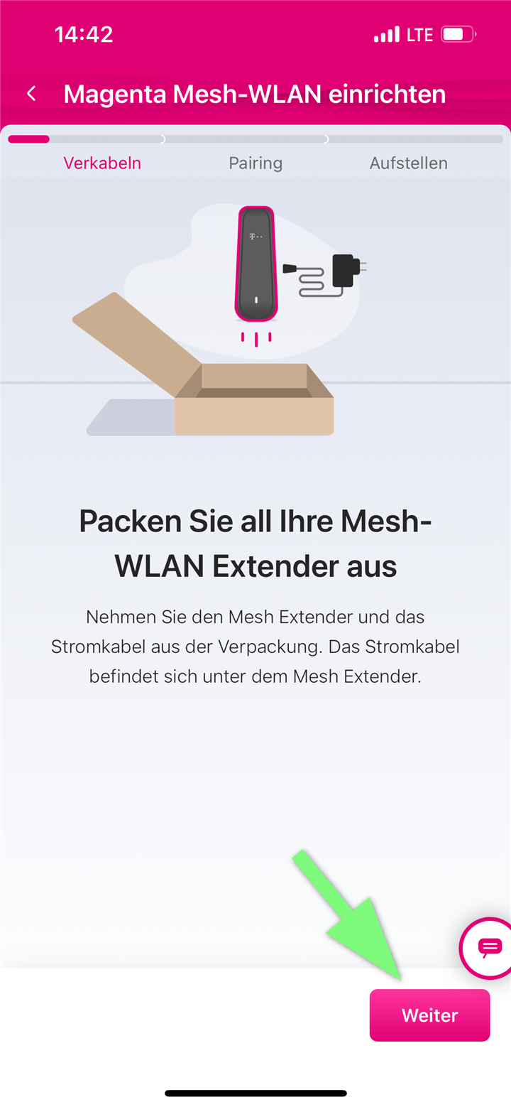 Mesh WLAN Setup | Magenta