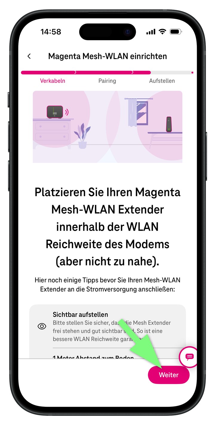 Mesh WIFI für Mobiles-Internet im ganzen Haus