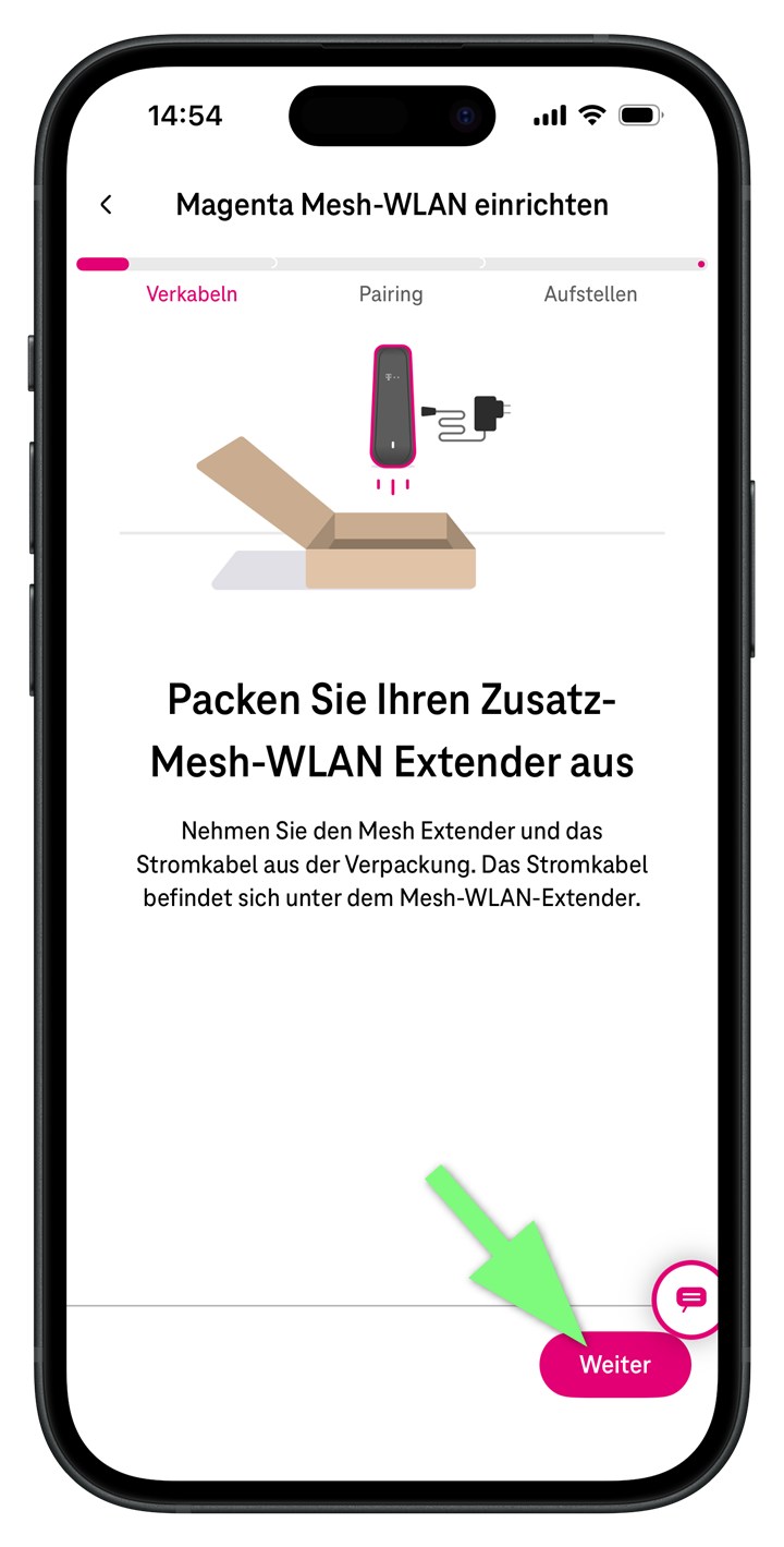 Mesh WIFI für Mobiles-Internet im ganzen Haus
